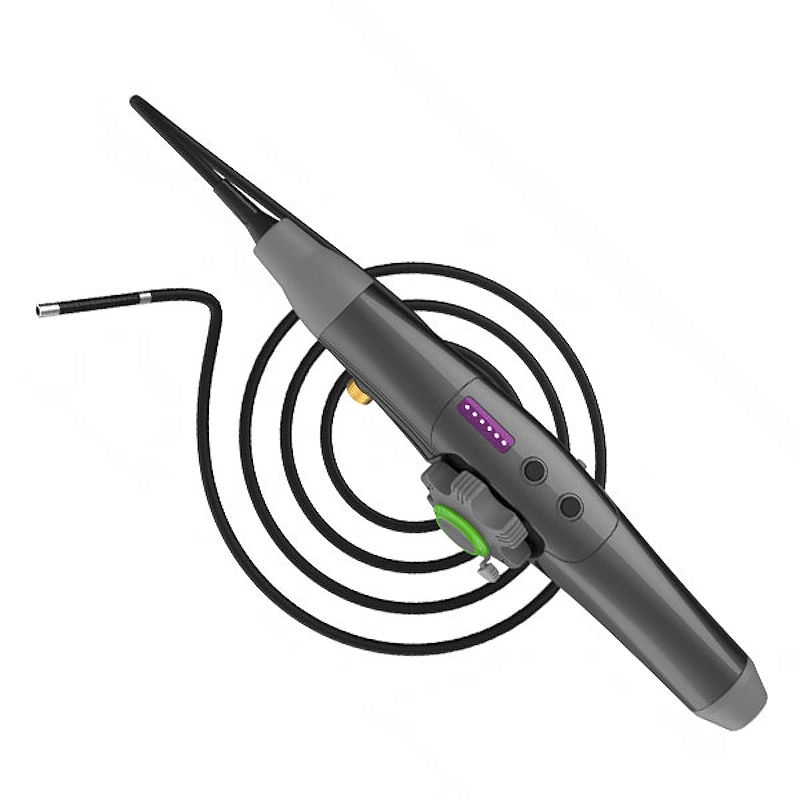 Sonde endoscope flexible 2 axes, Ø4.0 mm, inox, 1 m