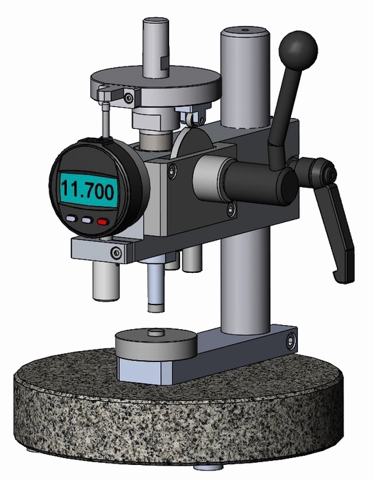 Diktemeter HTG-6 volgens DIN EN ISO 2589